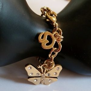 Jewelry | Vintage Gold Color Charm Bracelet | Poshmark